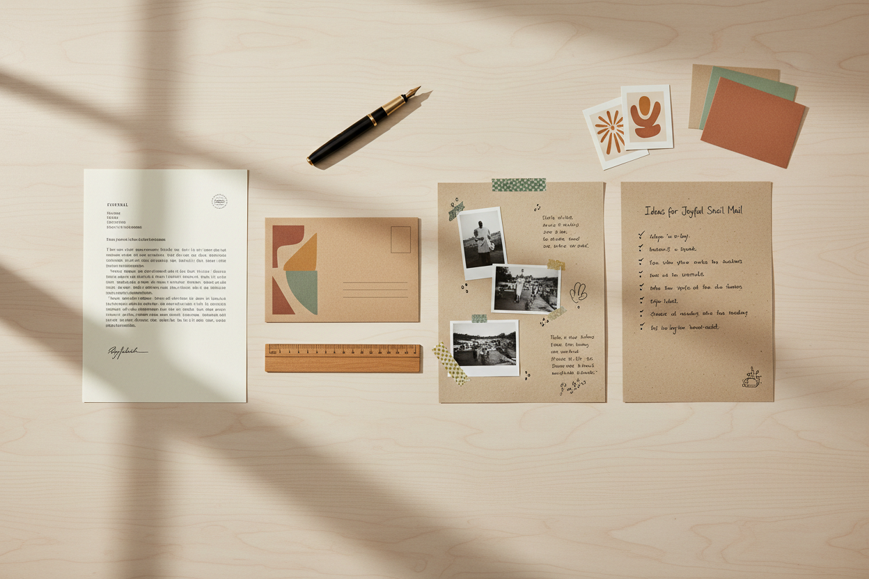 Snail Mail Templates & Layout Ideas: 5 Examples [2026] – KOJO Art
